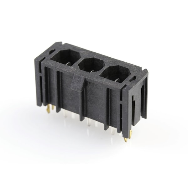 Molex Rectangular Power Connector, 3 Contact(S), Male, Solder Terminal ...