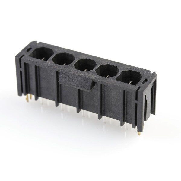 Molex Rectangular Power Connector, 5 Contact(S), Male, Solder Terminal ...