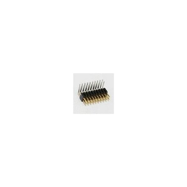 Fci Board Connector, 20 Contact(S), 2 Row(S), Male, Right Angle, 0.05 ...