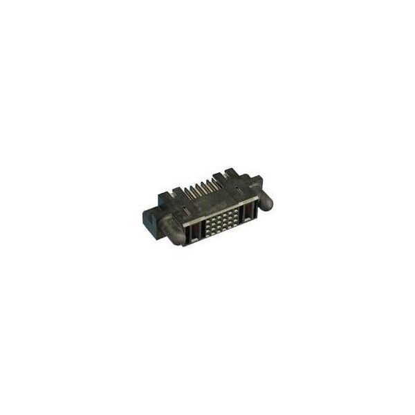 Fci Board Connector, 28 Contact(S), 4 Row(S), Male, Right Angle, Solder ...