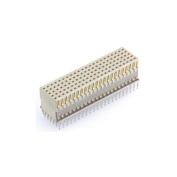 Fci Board Connector, 110 Contact(S), 5 Row(S), Female, Straight, Press ...