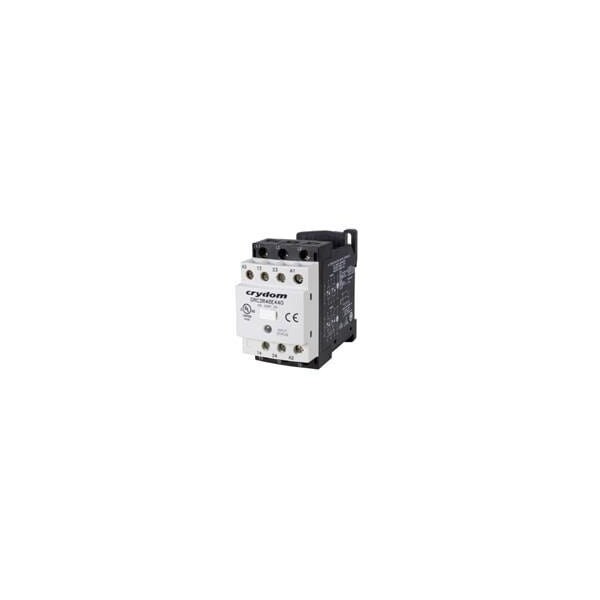 Crydom Ssr Contactor 3-Phase Din Rail Mnt. 480Vac/4.8 DRC3P48D433R | Zoro
