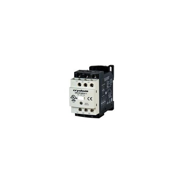 Crydom Ssr Contactor 3-Phase Reversing Din Rail Mount DRC3R48E440 | Zoro
