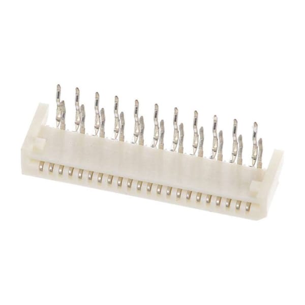 Molex Ffc/Fpc Connector, 22 Contact(S), 1 Row(S), Female, Right Angle ...