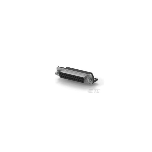 Te Connectivity D Subminiature Connector, 25 Contact(S), Female, 0.108 ...