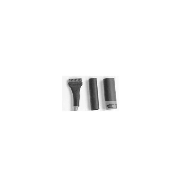 Raychem Heat Shrink Boot, Dual Wall, 3:1 I.D. Shrink Ratio, Black, Red ...