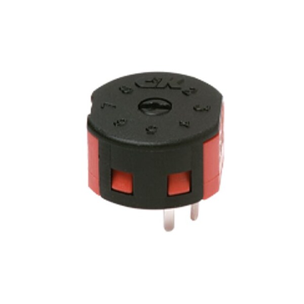 C&K Components Rotary Switch, 3 Positions, Sp3T, Latched, 4A, 28Vdc ...