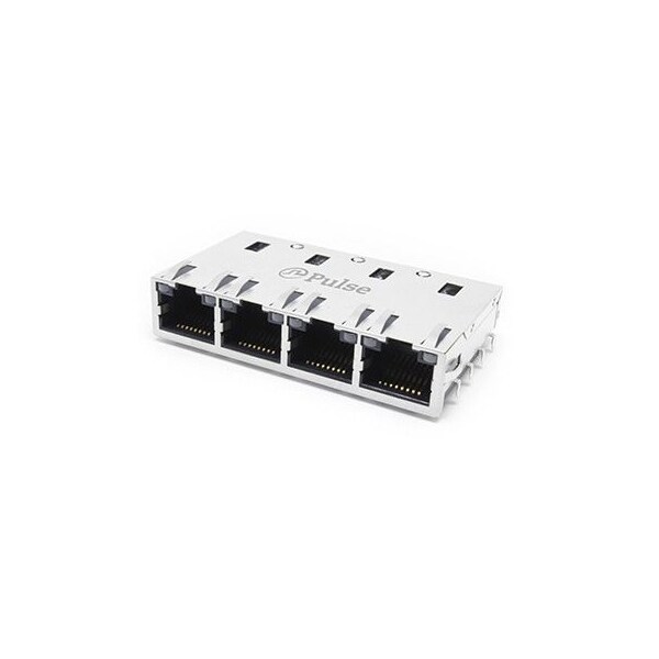Pulse Electronics Modular Connectors / Ethernet Connectors 1X4, Rj45 ...