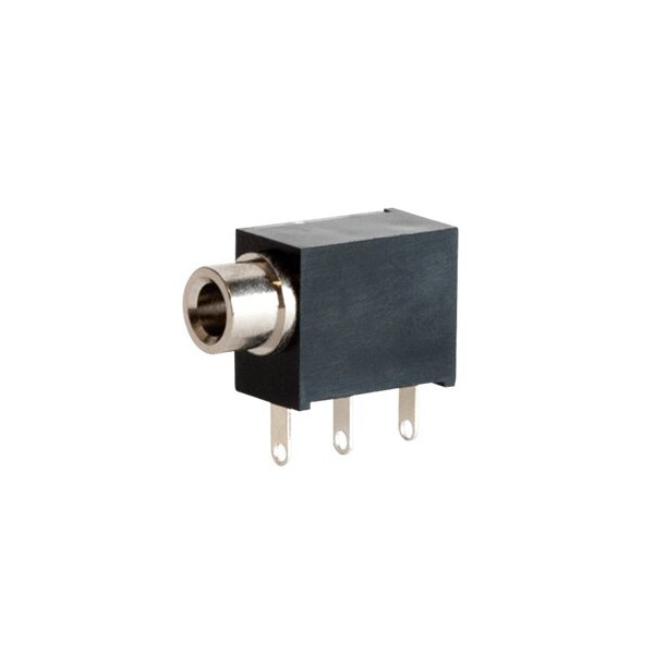 Cui Devices Audio Jack 3.5Mm Rt Mono Through Hole 1 Switch MJ-3502N | Zoro