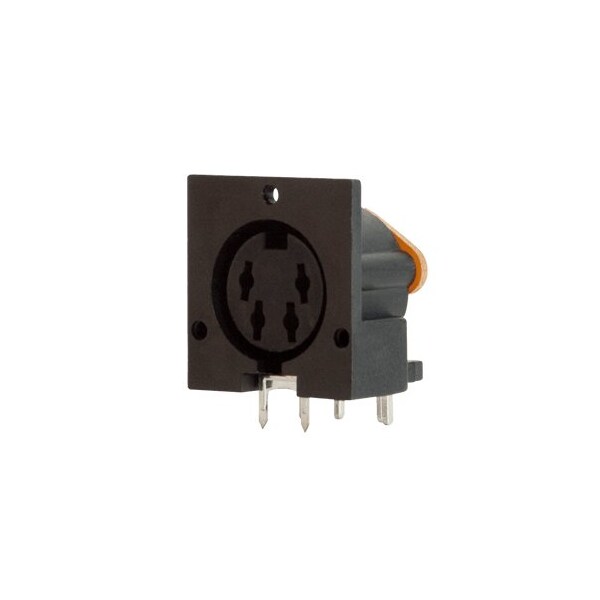 Cui Devices Circular Din Connectors 3 13 Positions, Receptacle, Right ...