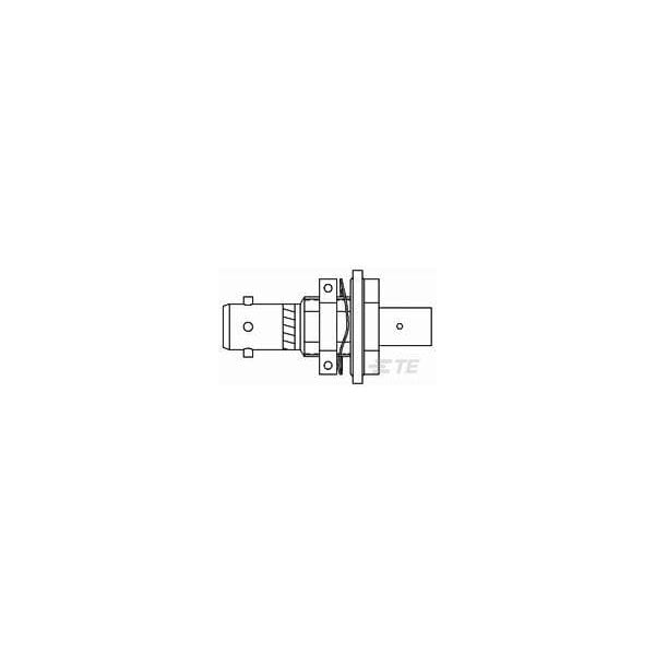 Raychem Rf Triaxial Connector, 1 Contact(S), Female, Panel Mount, Cable ...