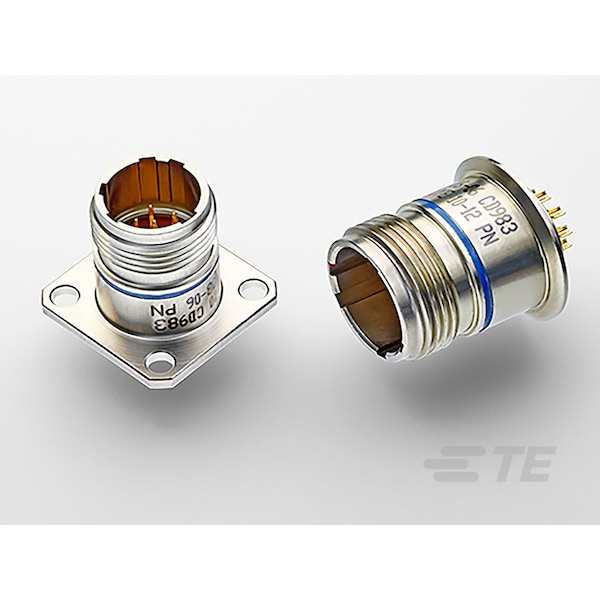 Te Connectivity Ring Terminal, #10 Stud Size, 22 AWG, 300 V, Nylon ...