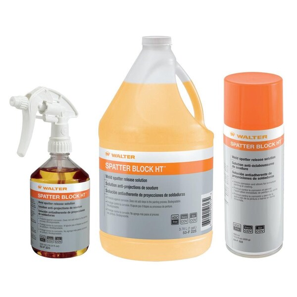 Walter Surface Technologies Spatter Block Ht 5.2 Gal 53F227 | Zoro