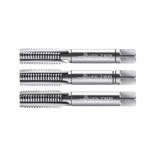 Walter Tap Sets, Hand-/Machine Taps, HSS/-E (TIX Select.), 30060-M4 ...