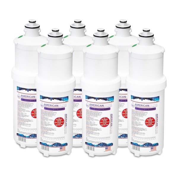 American Filter Co 8 H, 6 PK AFC-EPH-104-9000S-6p-8263 | Zoro