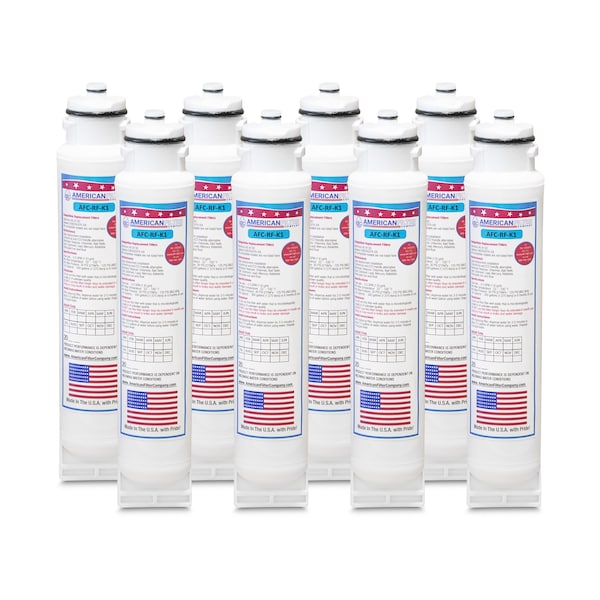 American Filter Co 4 H, 8 PK Titan-4-AFC-RF-K1-8-97503 | Zoro