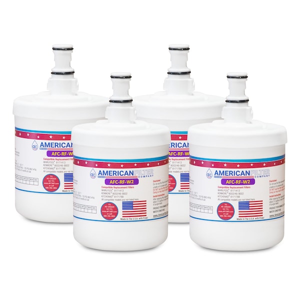 American Filter Co 4 H, 4 PK WF1-NLC200-AFC-RF-W2-4-68977 | Zoro
