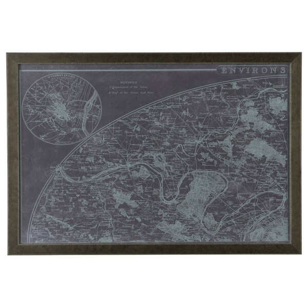 Wildwood Map Of Paris Grid (S4) 386726 | Zoro