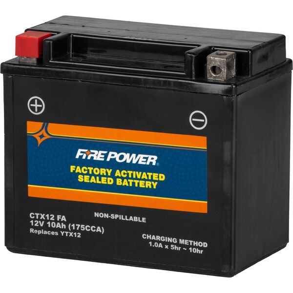 Firepower Battery Ctx12 Sealed Factory Activated 49-2247 | Zoro