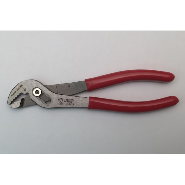 Wilde FLUSH FASTENER 6-3/4" ANGLE NOSE SLIP JOINT PLIERS-POLISHED-BULK ...