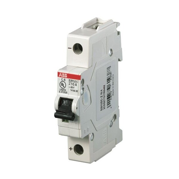 Abb MINI BREAKER S200UDC UL489, 1 POLE DC Z TRIP, 30 AMP 2FL-1205O | Zoro