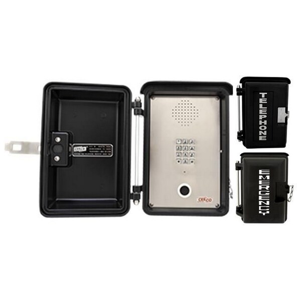 Ceeco WEATHERPROOF TELEPHONES, LOW, POWER WEATHERPROOF, WPP-530-F | Zoro