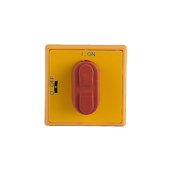 Abb HANDLE FOR DISCONNECT SWITCH, RED / YELLOW, OHYS1AH1 | Zoro