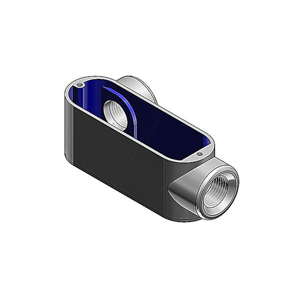 Abb 2" RIGID LRL CONDUIT BODY ALRL-6 | Zoro