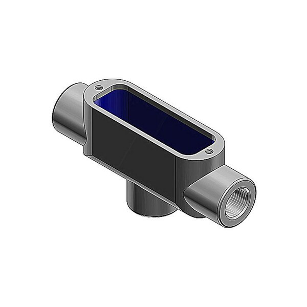 Abb 1" CONDUIT BODY, GRAY IRON, 'TB', F-8, TB38 | Zoro