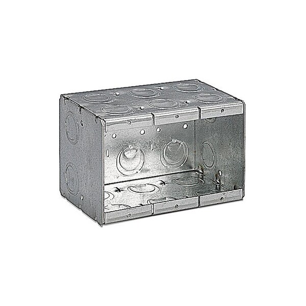 Abb Electrical Box, 71 cu. in., Masonry, Steel 3-MB | Zoro