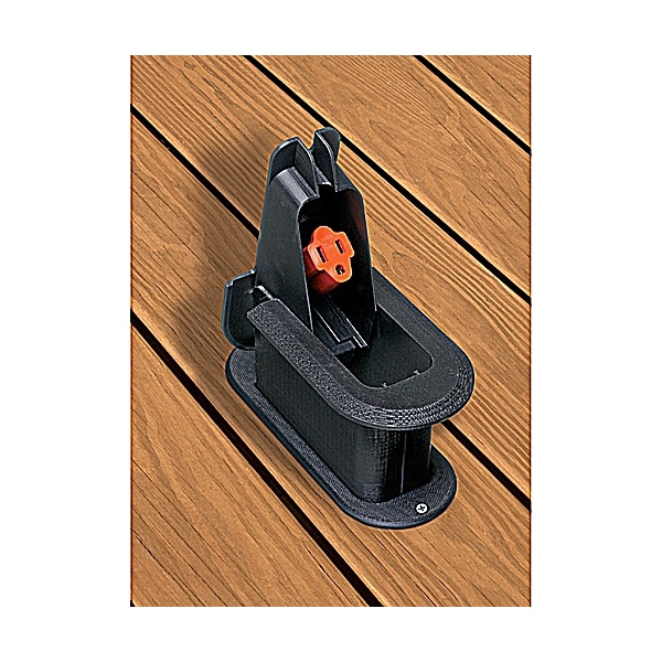 Abb DECK GROMMET, NON-METALLIC, BLACK, DKG | Zoro