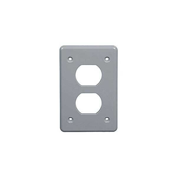 Abb FS BOX COVER - SINGLE DUPLEX, E98SGDR | Zoro