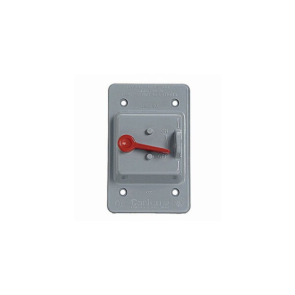 Abb TOGGLE SWITCH WP COVER-GREY E98TSCN | Zoro