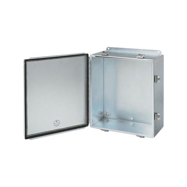Nvent Hoffman Electrical Junction Box, Typ 12 Emc, Hinged Cover, 6X4X3 ...
