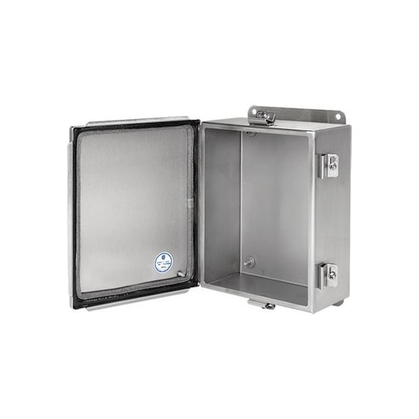 Nvent Hoffman Electrical Junction Box, Typ 4X Emc, Hinged Cover, 10X8X4 ...