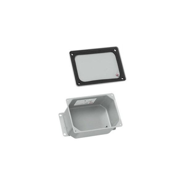 Nvent Hoffman Electrical Junction Box, Type 12 Dome Cover/Scr, 5.75X4X3 ...