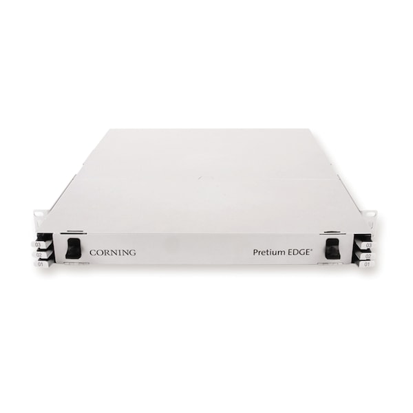 Corning 1U RACK-MOUNT ENCLOSURE, 12 MODULE CAPACITY, PRETIUM EDGE HD ...