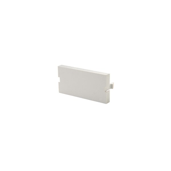 Ortronics BLANK INSERT MODULE, 1 UNIT SPACE SERIES II, CLOUD WHITE ...