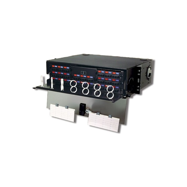 Siemon 48/96-F RACK-MT ENCLOSURE, 19" 3U EMPTY - ADD 8 PANELS, W/LOCK ...