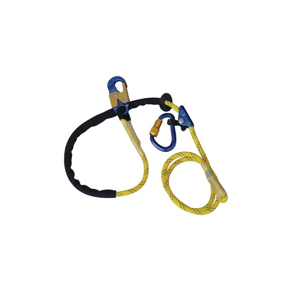 3M Dbi-Sala STRAP ROPE POSITIONING LANYARD, 8 FT SIZE., ROPE ADJUSTER ...