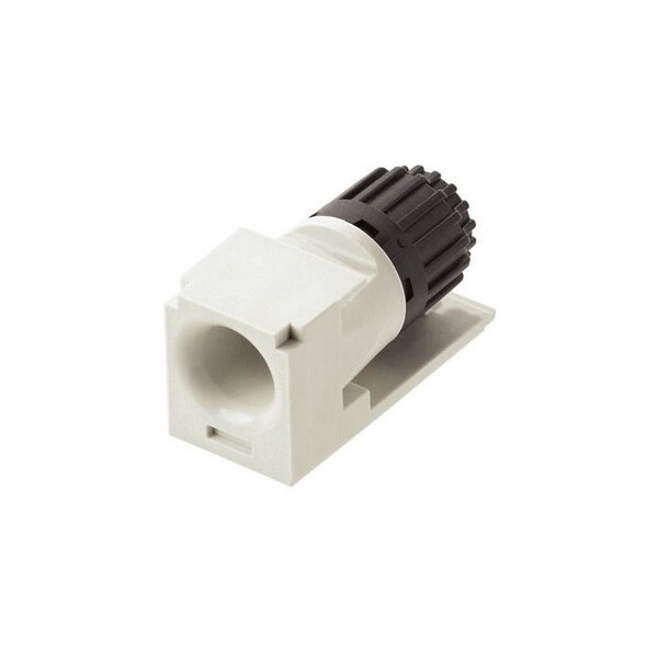 Panduit FIBER CABLE STRAIN RELIEF, MODULE - ELECTRIC IVORY, CMCSREI | Zoro