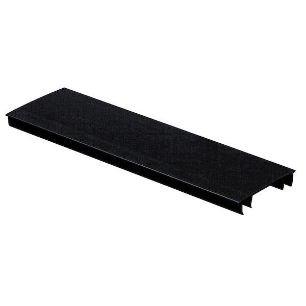 Panduit FIBERRUNNER HINGED COVER, 2X2 SYSTEM SNAP-ON 6FT, LENGTHS BLACK ...