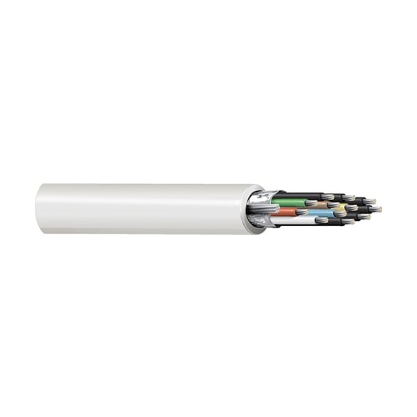 Belden Multi-Conductor Cable, TNC, 24 AWG, 2 C, Red, FEP, Stranded ...
