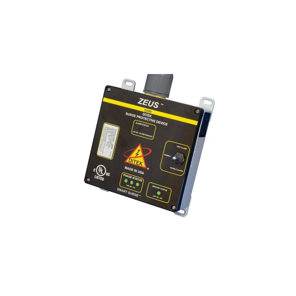 Ditek 277/480-3Y VAC, 200KA, SPD, TYPE 1 UL1449 3RD EDITION, 551570 | Zoro