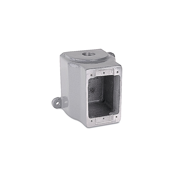 Abb Cast Electrical Device Box, 1-Gang, Material: Brass 3731-RS | Zoro