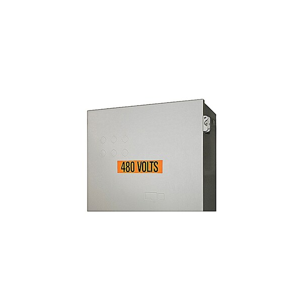 Abb CONDUIT AND VOLTAGE MARKER, CARDS, VINYL, LEGEND, 230 VOLTS ...