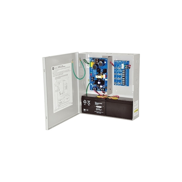 Altronix 4 OUTPUT POWER SUPPLY/CHARGER, 12VDC OR 24VDC @ 2.5 AMP, FUSED ...