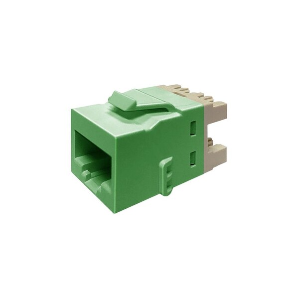 Commscope 1-PORT MOD JACK 8W8P UTP, T568A/B CAT5E KL SERIES, GREEN ...