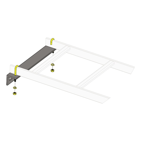 Middle Atlantic Ladder Wall Support Hardware 264336 | Zoro