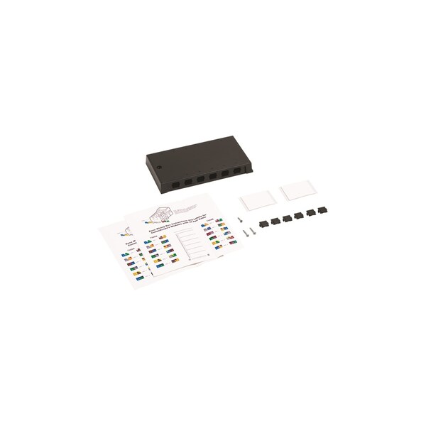 Commscope 12-PORT SURFACE MT UNLOADED, ICONABLE M-SERIES, 106658164 ...